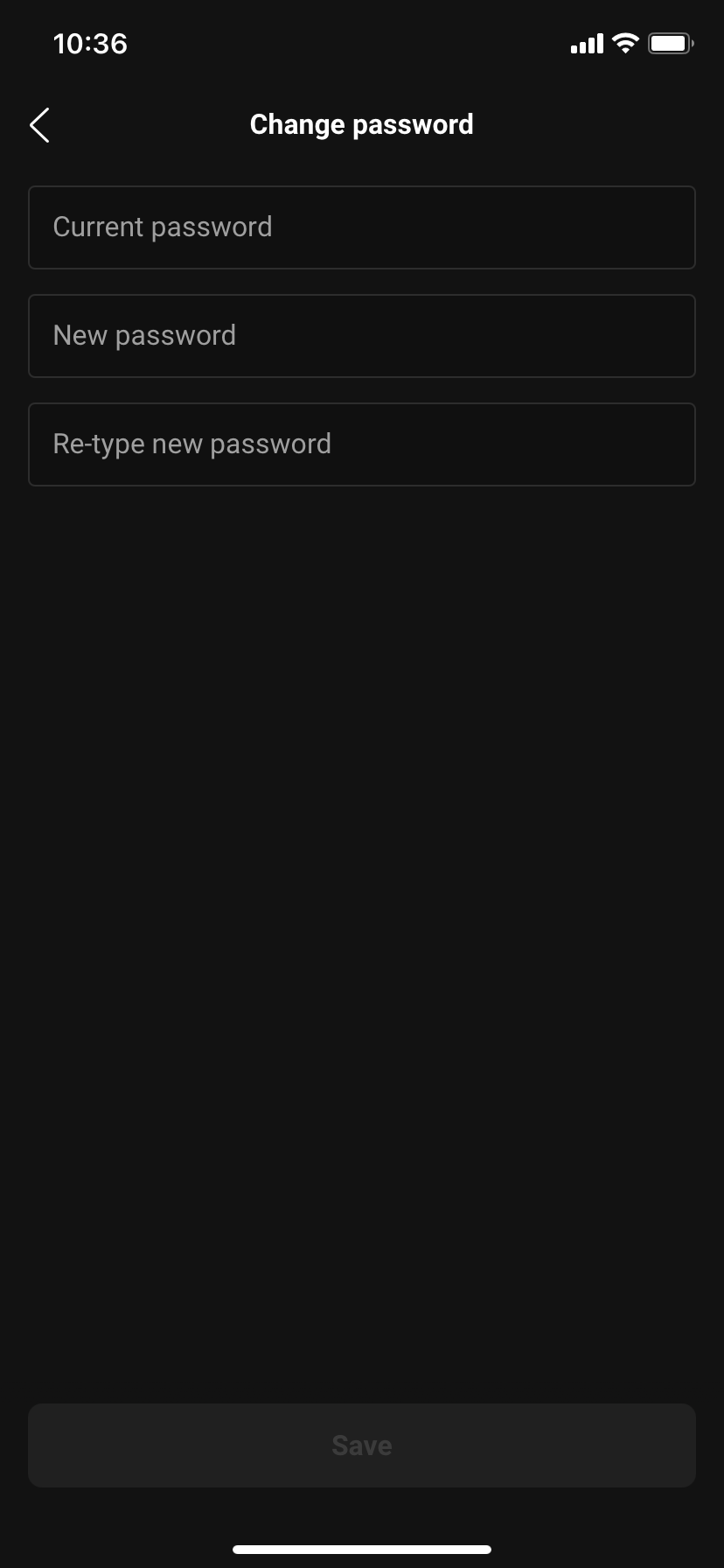 How Can I Change My Password Capital